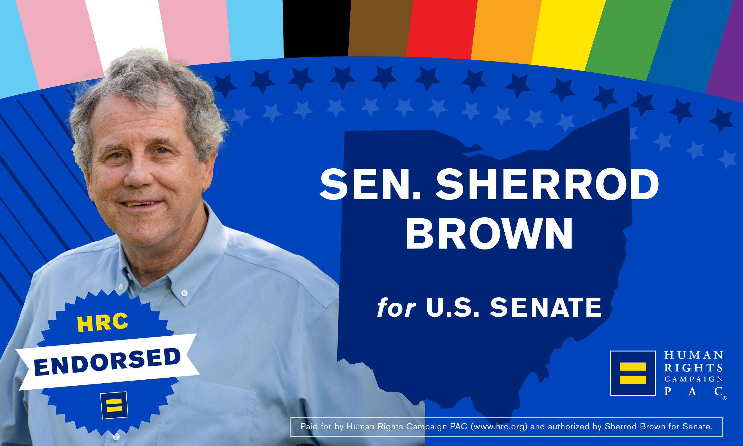 HRC | Human Rights Campaign PAC Endorses U.S. Senator Sherrod Brown…