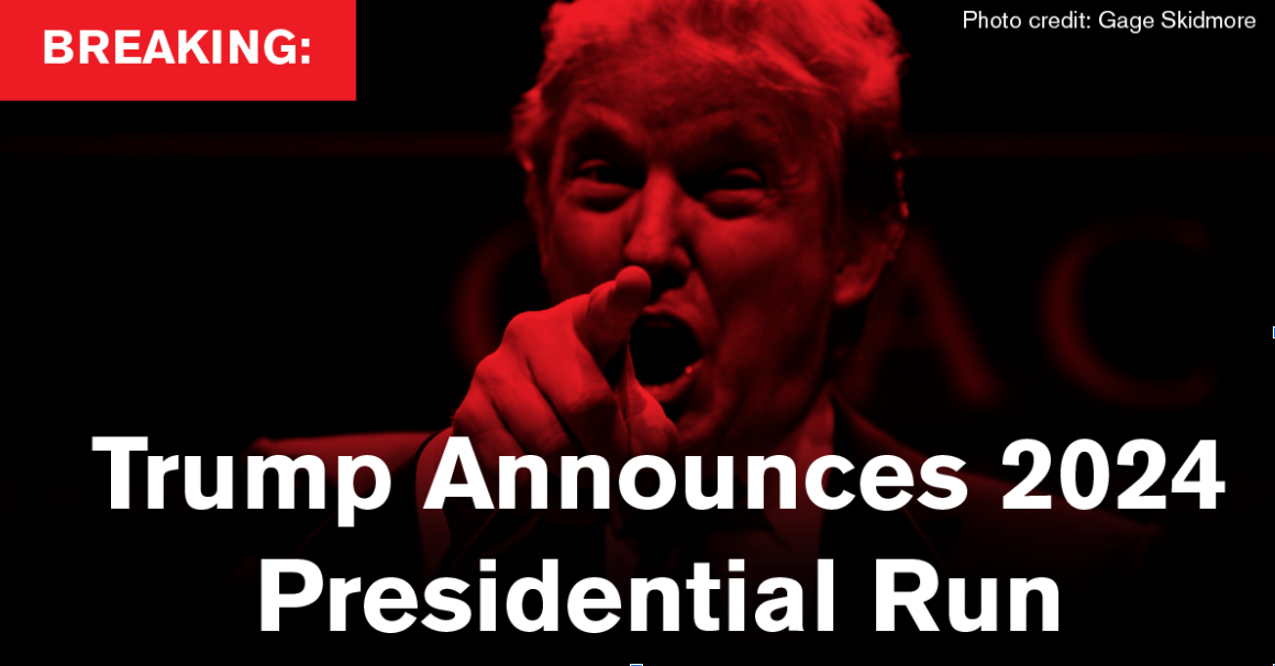 HRC | Human Rights Campaign Denounces Trump’s 2024 Bid for President,…