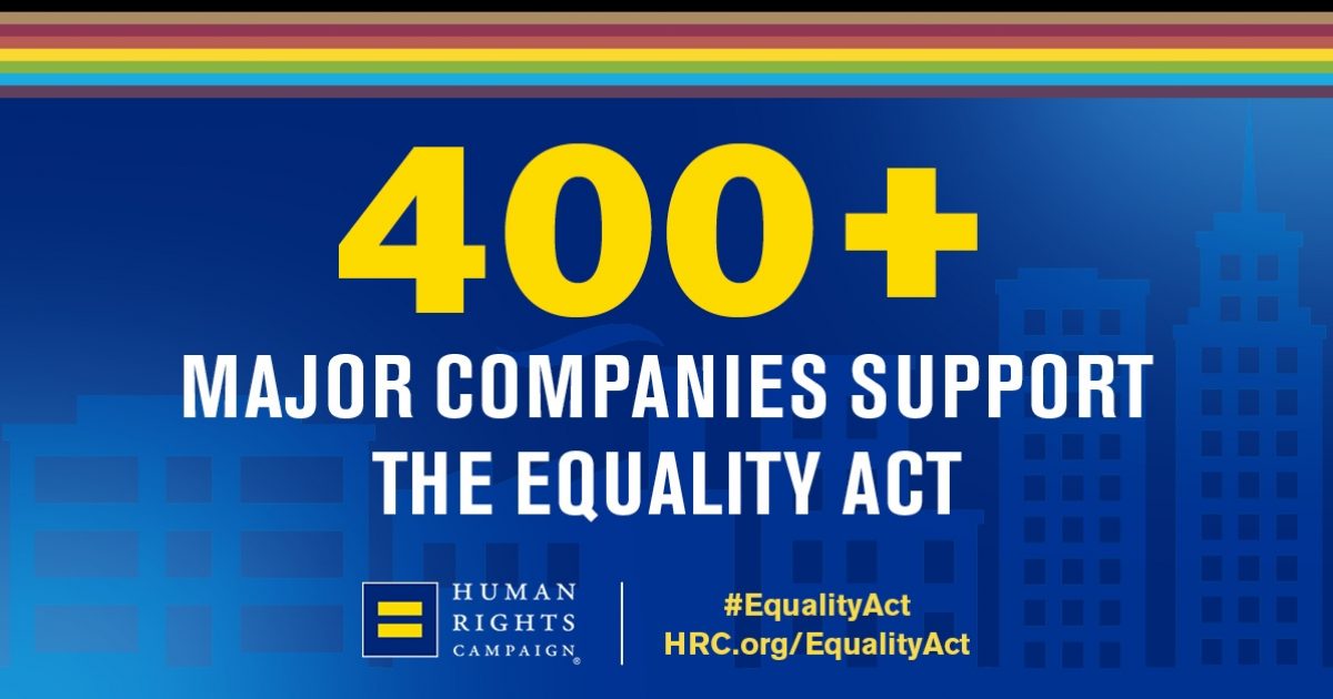 Top U.S. Businesses Register Unprecedented Support for the Equality Act ...