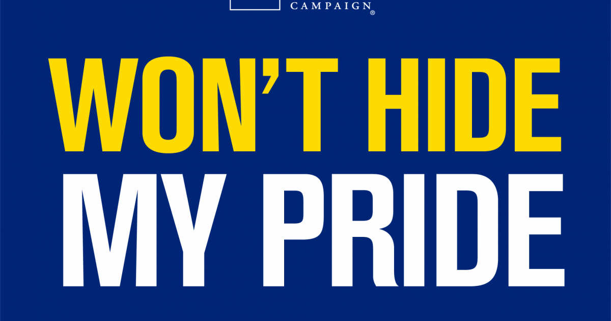 Celebrate Pride With Us! - Human Rights Campaign