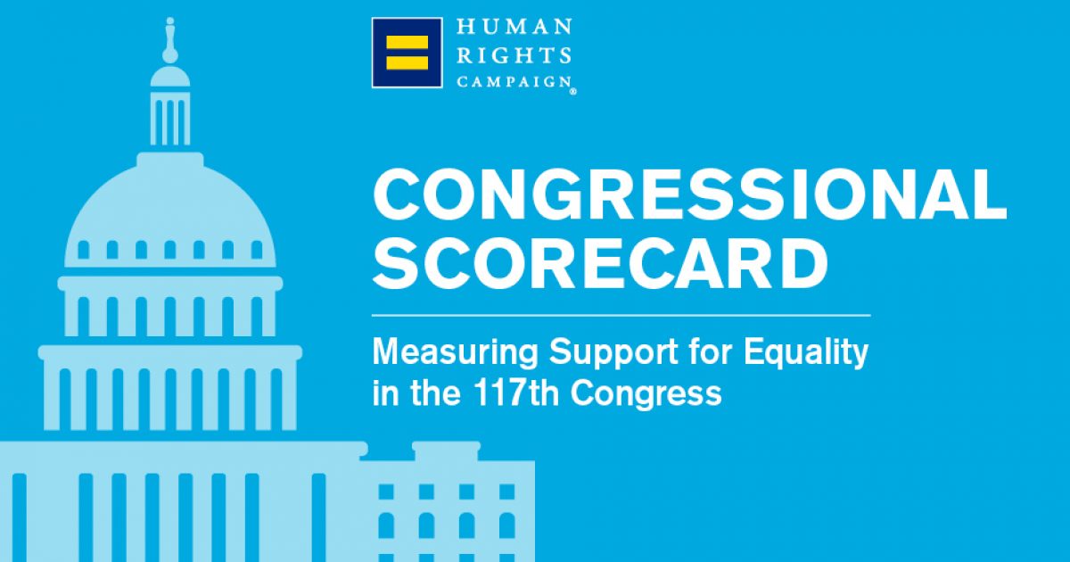 Congressional Scorecard - Human Rights Campaign