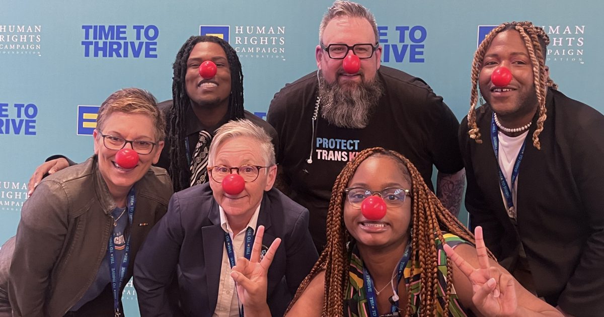 Finding Joy in Dark Times, One Red Nose at a Time - Human Rights Campaign