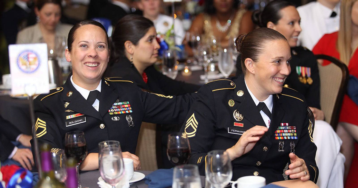 Hundreds of LGBTQ Service Members Attend the American Military Partner ...