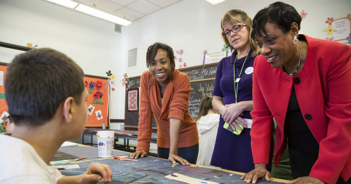 National Education Association’s Becky Pringle Hosts # ...