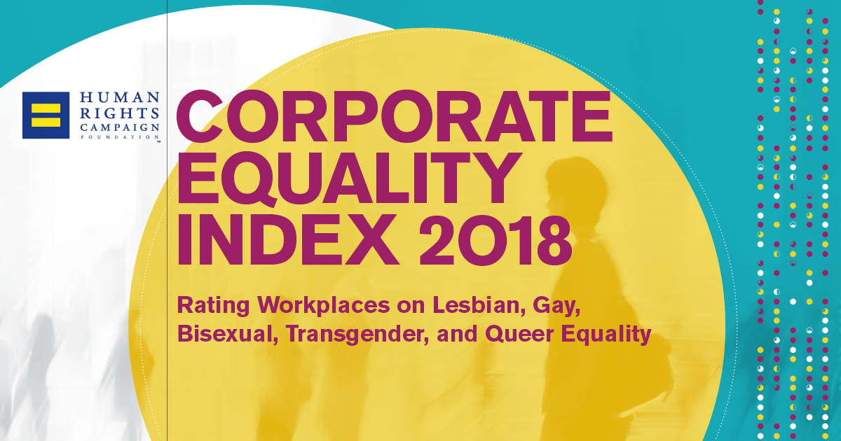 HRC Releases Annual Corporate Equality Index with Record 609 Companies ...