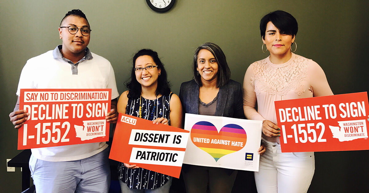 I-1552 Fails to Qualify for the November Ballot; Victory for ...