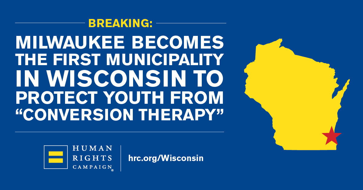 Milwaukee Becomes First Municipality in Wisconsin to Protect Youth from ...
