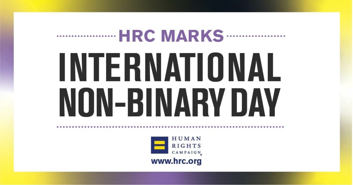 Celebrating the Diversity of the Non-Binary Community for International ...